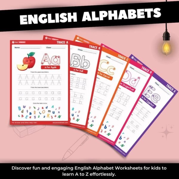 1000+ Hindi and English Worksheets PDF Bundle For Nursery , LKG, UKG ...