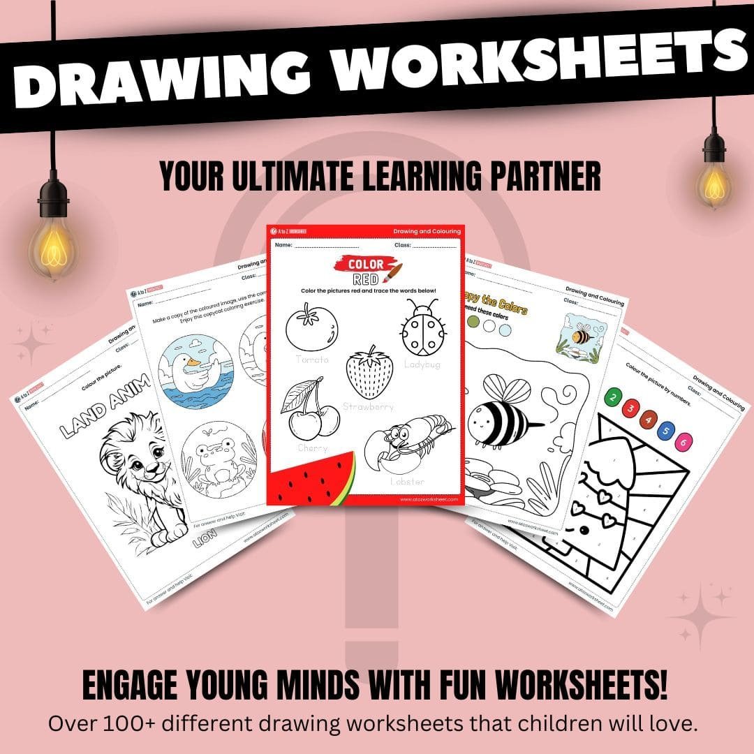 1000+ Hindi and English Worksheets PDF Bundle For Nursery , LKG, UKG ...